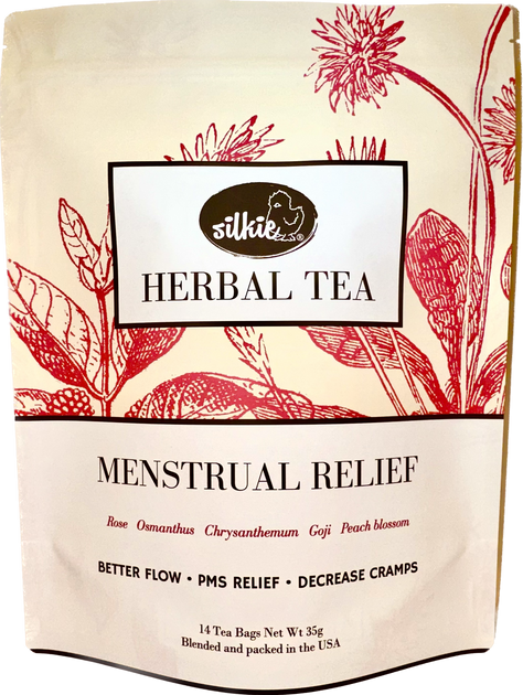 6 Pack Herbal Tea Flower Power - menstrual relief tea – Silkie