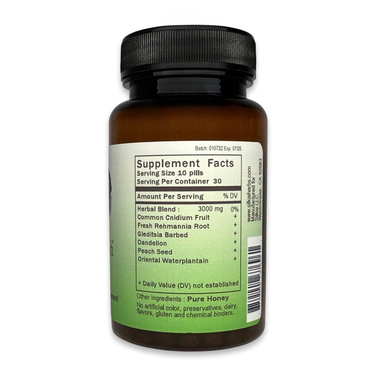 Herbal Pill Itch & Rash (Special) 120 pills- psoriasis, actinic kerato ...