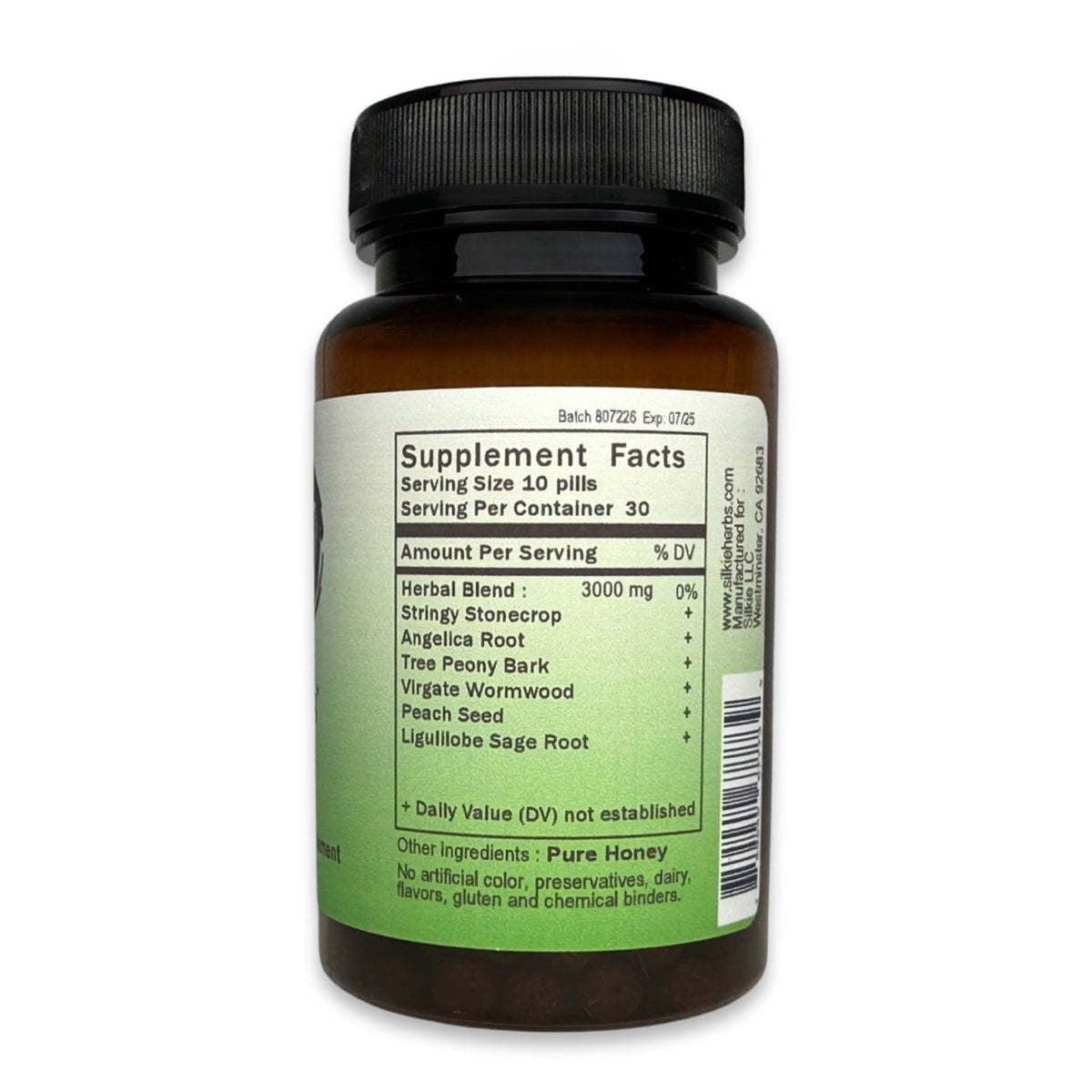 Herbal Pill Hepatitis Formula 120 pills- hepatitis... 肝炎 – Silkie Herbs