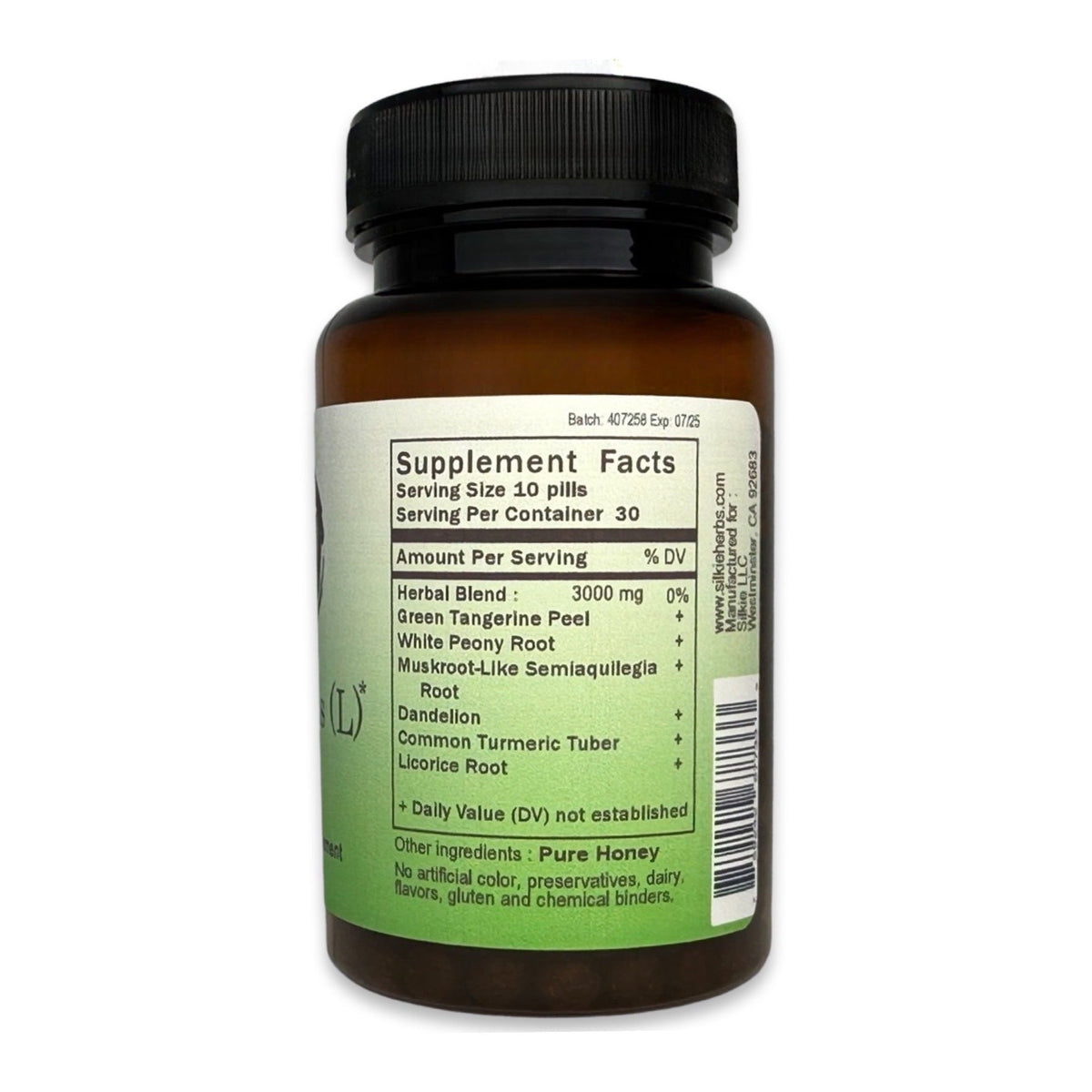 Herbal Pill Breast Lumps (L) 120 pills- breast lumps/mass formed insid ...